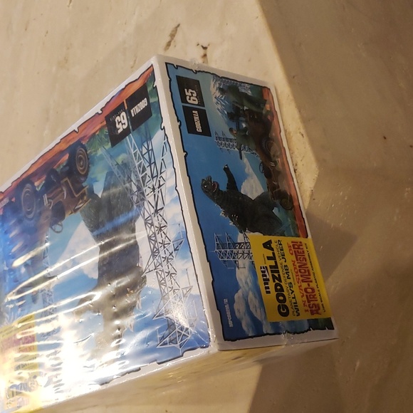 Godzilla | Toys | Godzilla Army Jeep Scale Model | Poshmark
